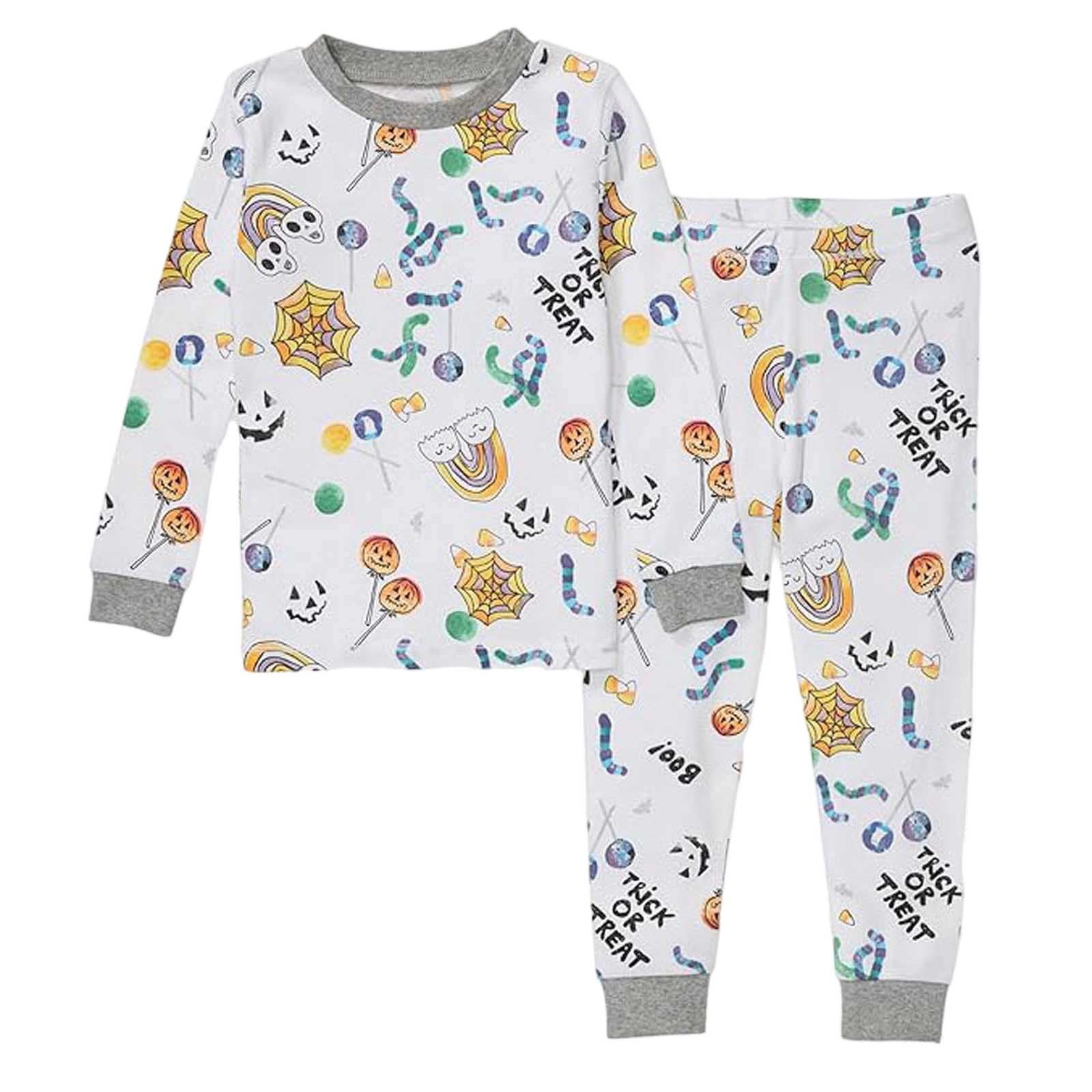 Gunia Kids Pajamas Boys Cute Cartoon Print Children Long Sleeve Sets ...