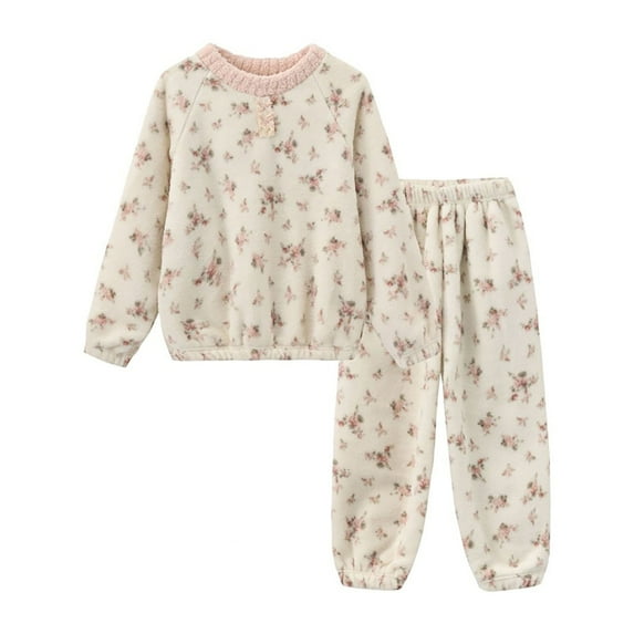Gunia Kids Pajamas Girls Soft Pajama Set Long Sleeve Comfortable Outfit ...
