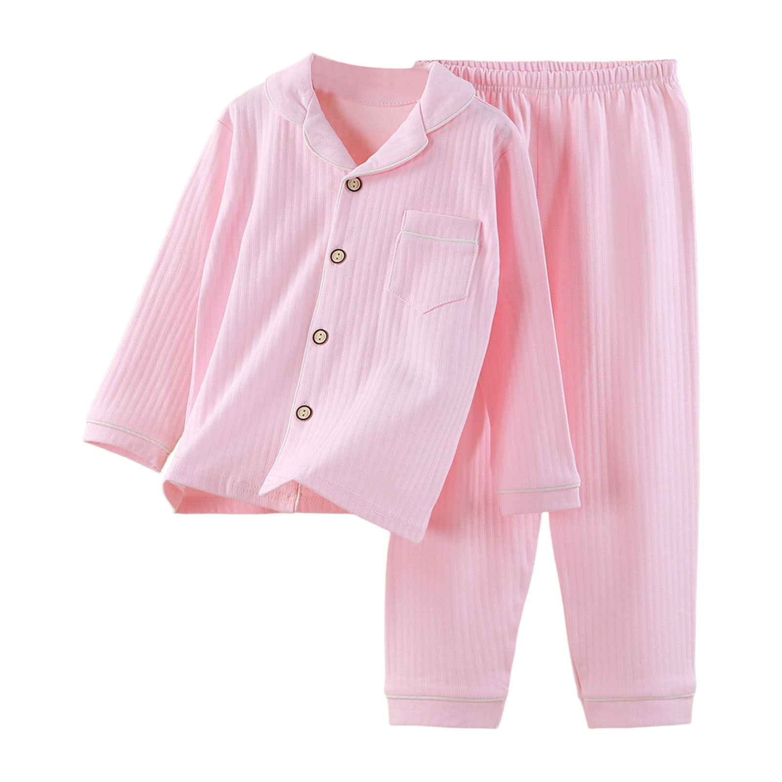 Gunia Pajamas For Girls Soft Winter Long Sleeve Cozy Home Outfit With ...