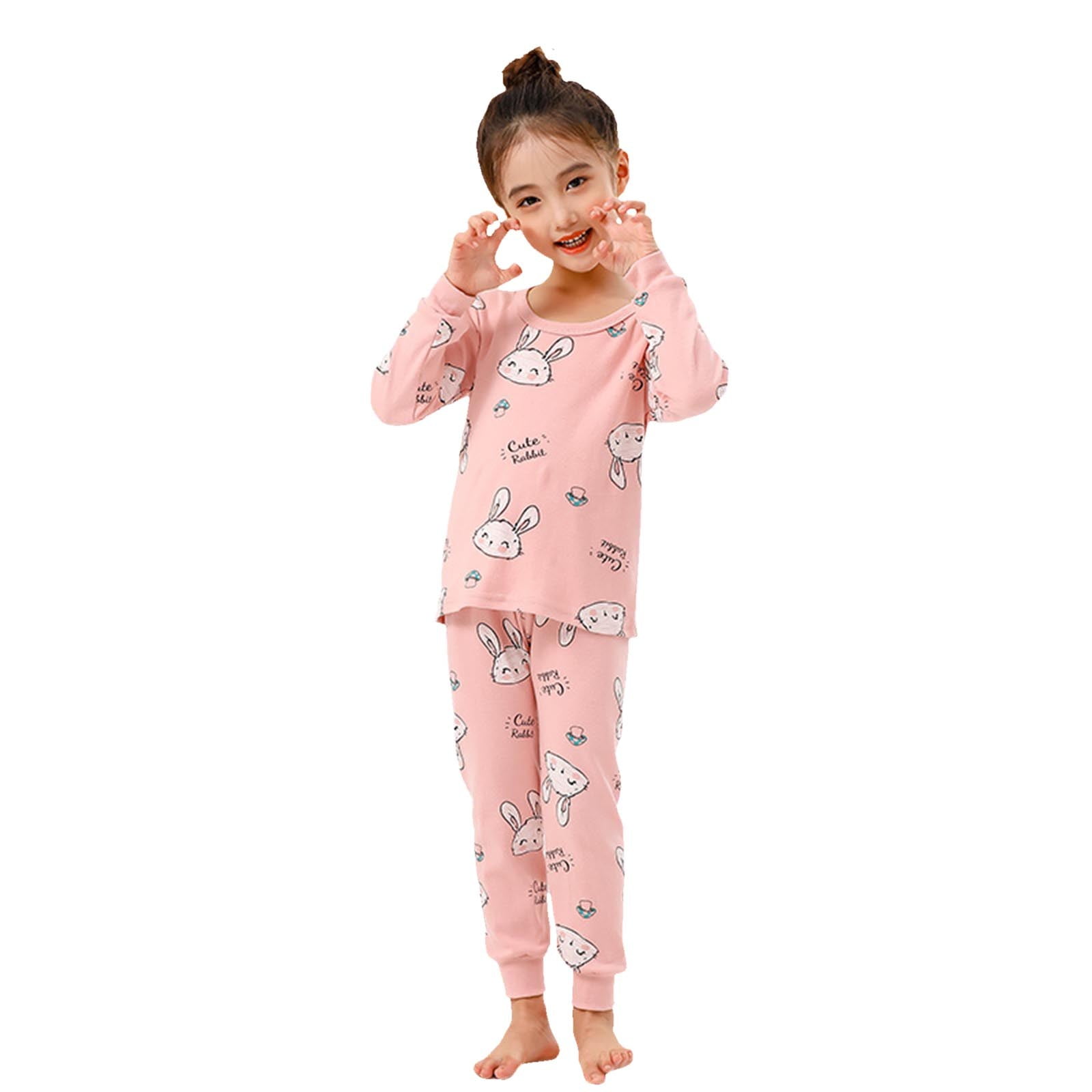 Gunia Toddler Boys Girls Pajamas Little Boy Cartoon Easter Bunny ...