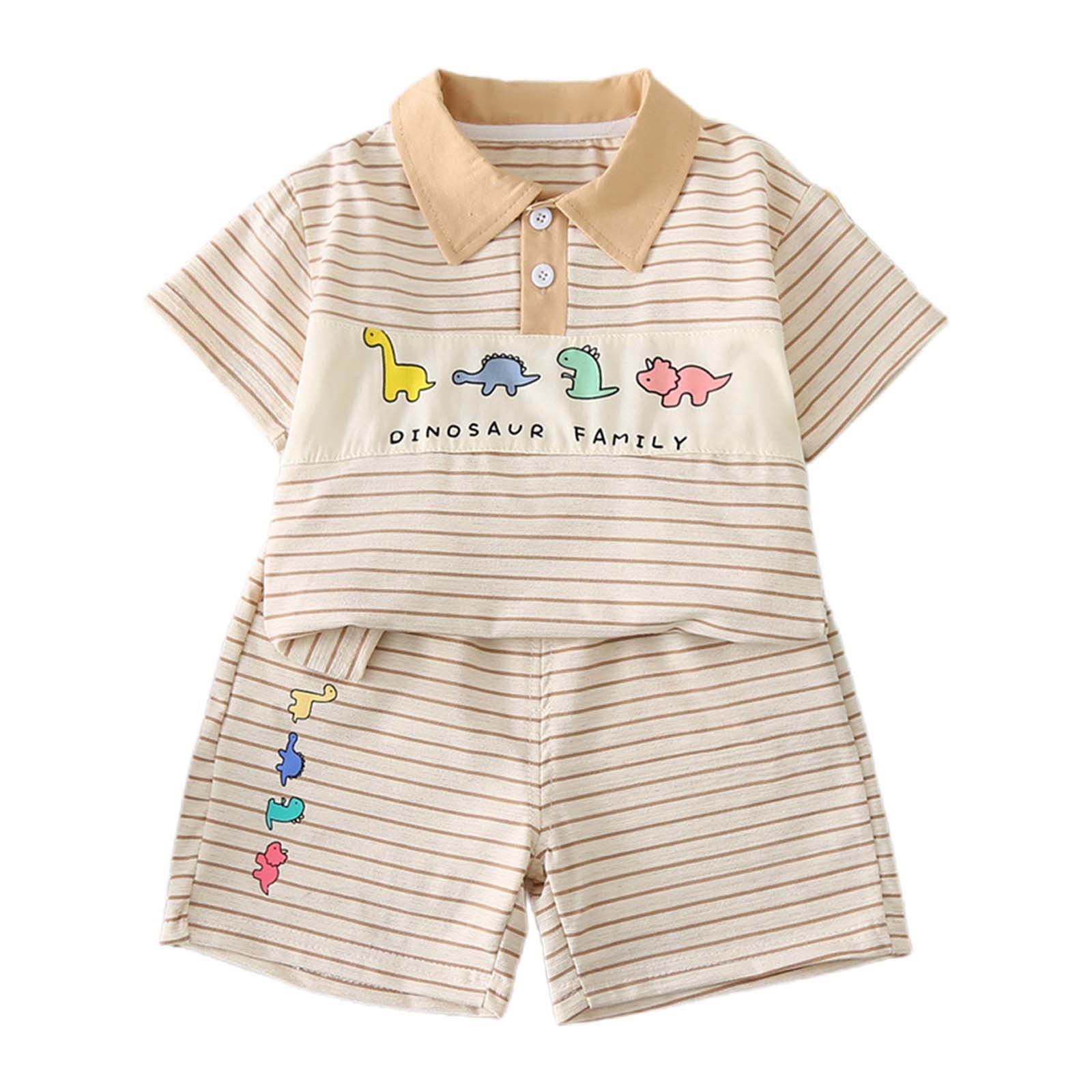 Gunia Toddler Outfits For Boys Set Casual 1-6 Years Old Breathable Boy Clothes Set,1-2 Years ...