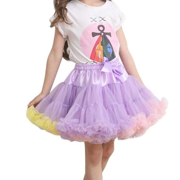 Gunia Tutu Skirts For Girls Ballet Layered Dress Up Kids Princess ...