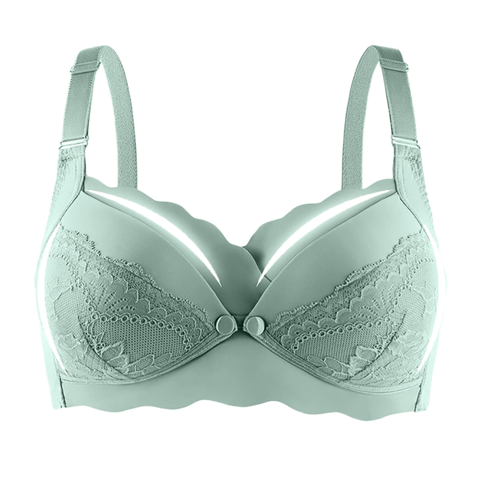 Gunia Womens Maternity Bras For Breastfeeding Solid Nursing Thin Hole ...