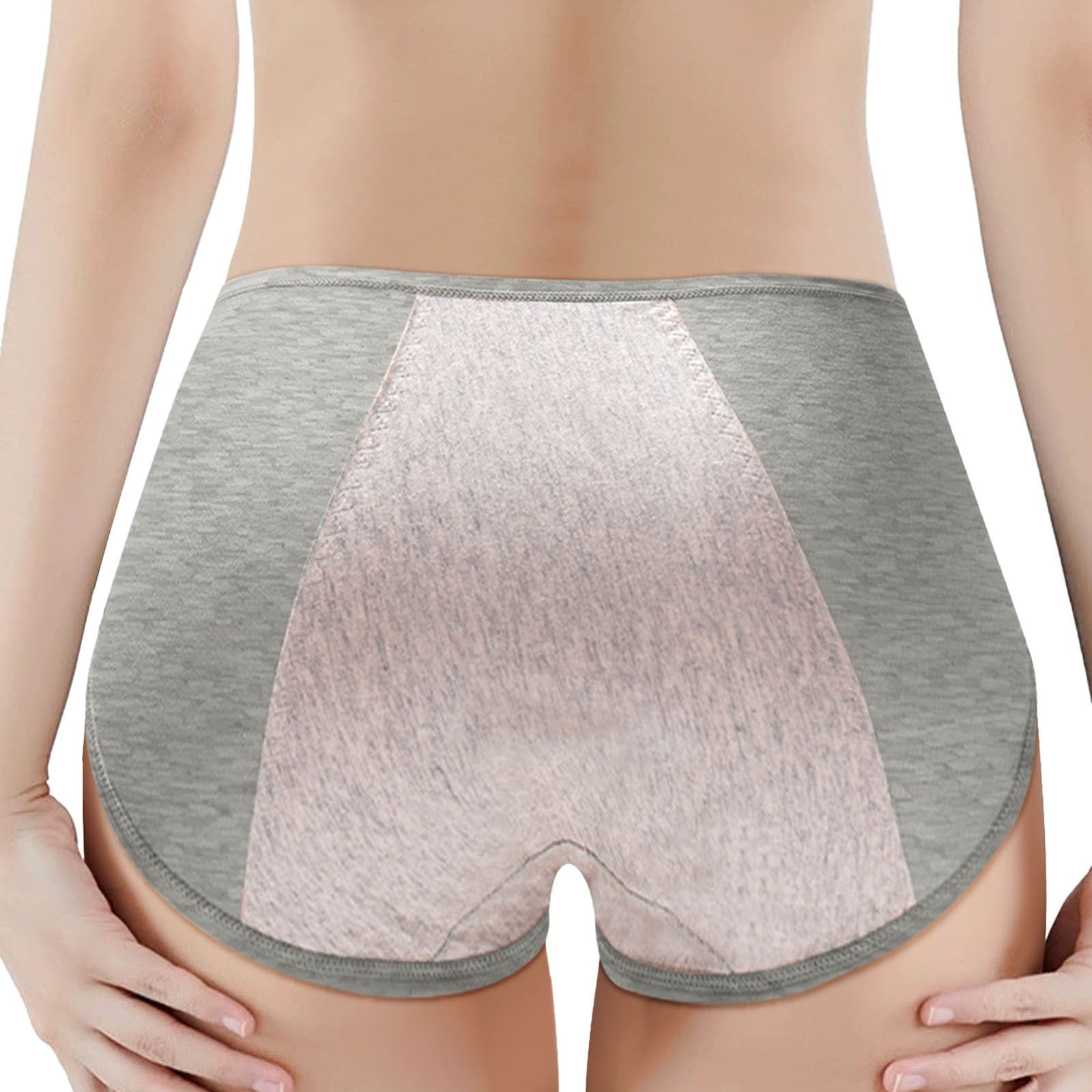 Gunia Womens Period Underwear, Crotch Mid Waist Side Leakage Sanitary Breathable Period Panties ...