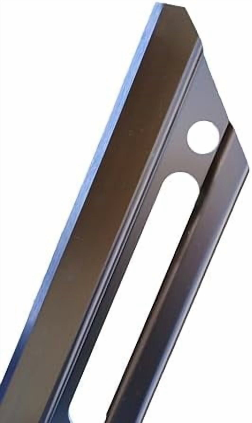 48" Aluminum Gunite/Shotcrete Finishing Rod, 4 ft, Solid Ends, Machine ...