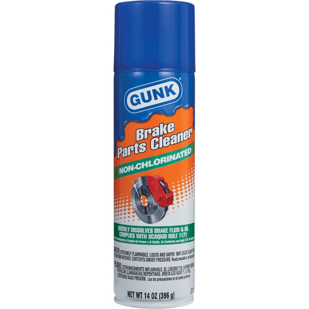 Gunk 14 Oz. Aerosol Non-Chlorinated Brake Parts Cleaner M710 M710 ...