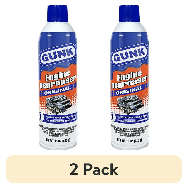 (2 pack) Gunk EB1CA Engine Degreaser, Penetrant, 15 oz. - Walmart.com