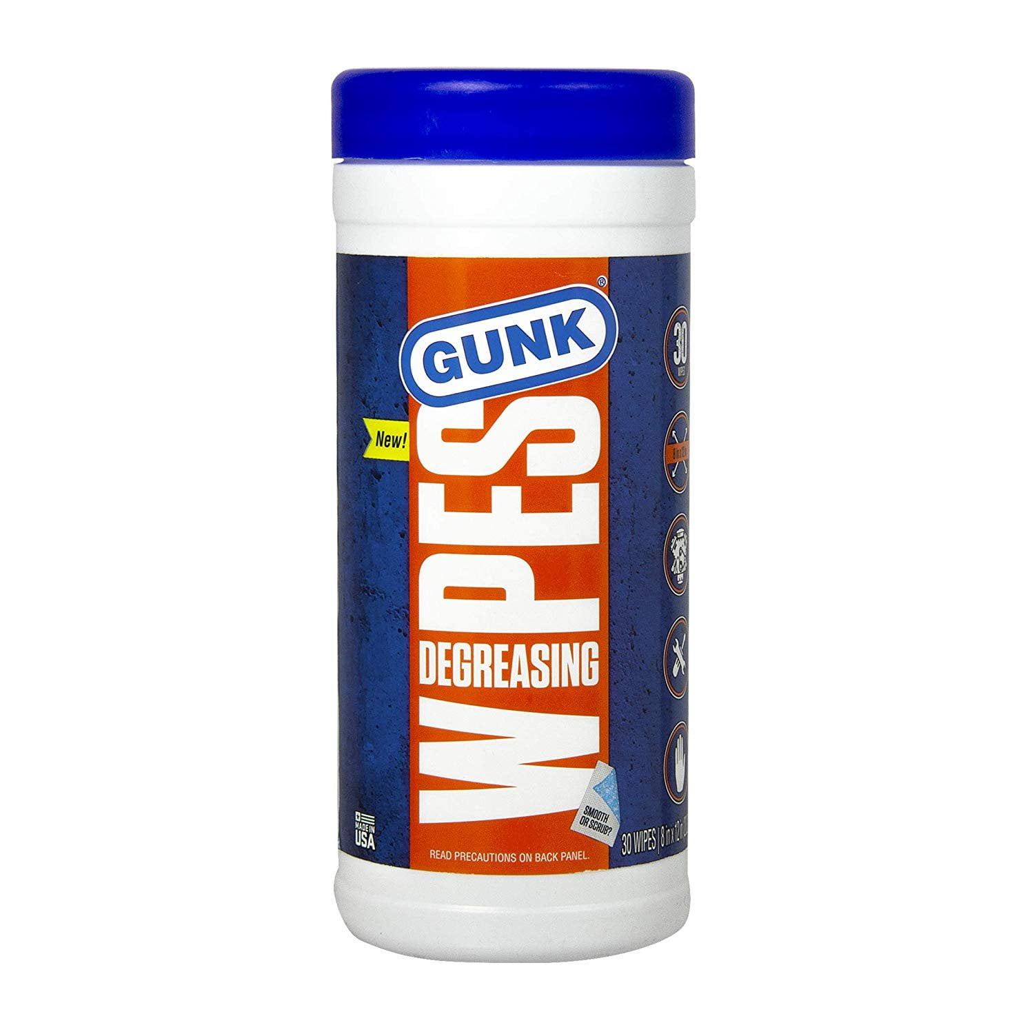 Gunk EDW30-6PK Wipes 30-Count 6 Pack - Walmart.com