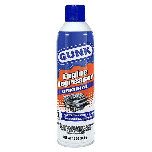 GUNK Original Engine Degreaser, Aerosol Spray, 15 oz - Walmart.com
