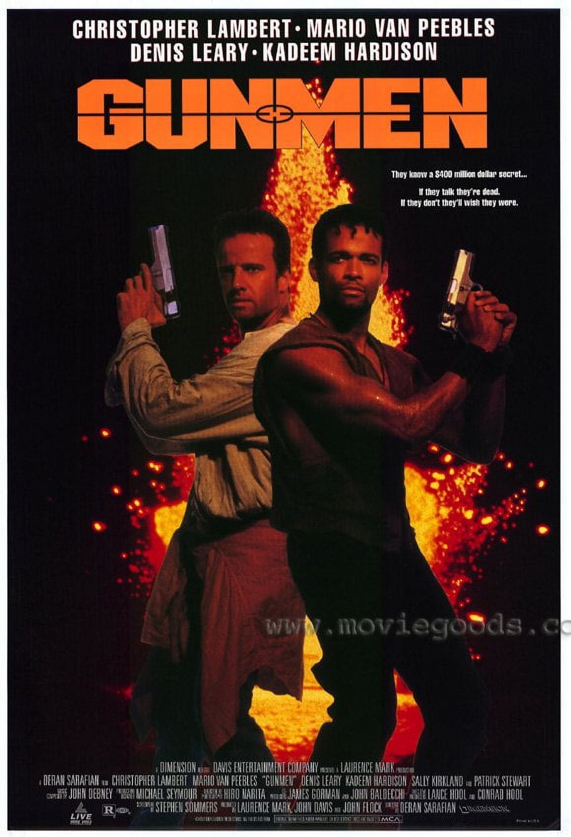 Gunmen - movie POSTER (Style B) (11" x 17") (1993) - Walmart.com