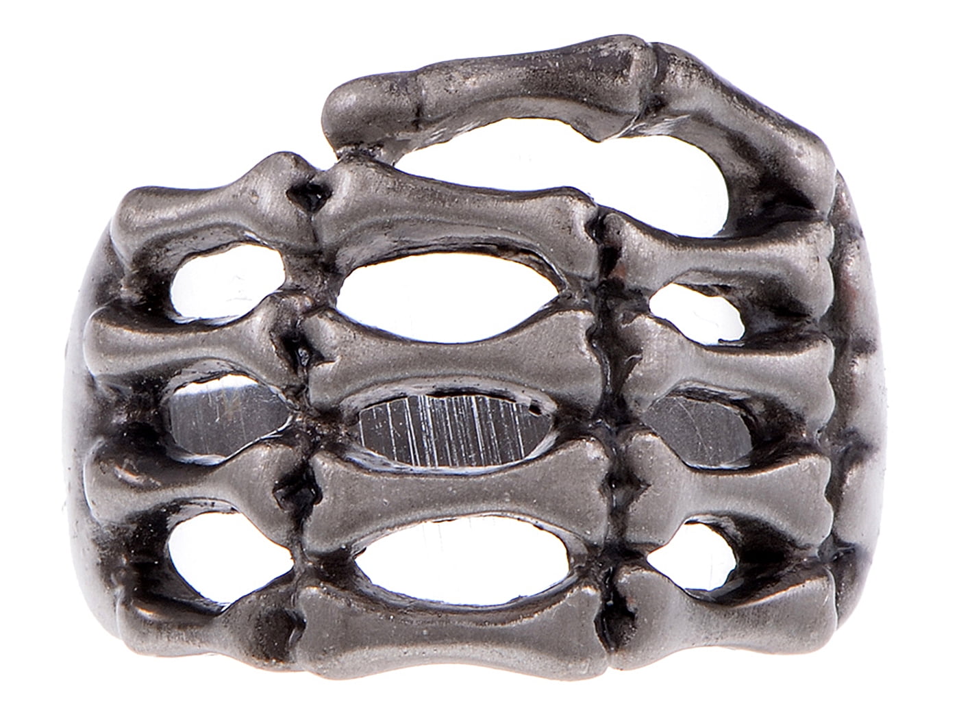 Gunmetal Tone Creepy Skeleton Hand Grasping Your Finger Statement ...