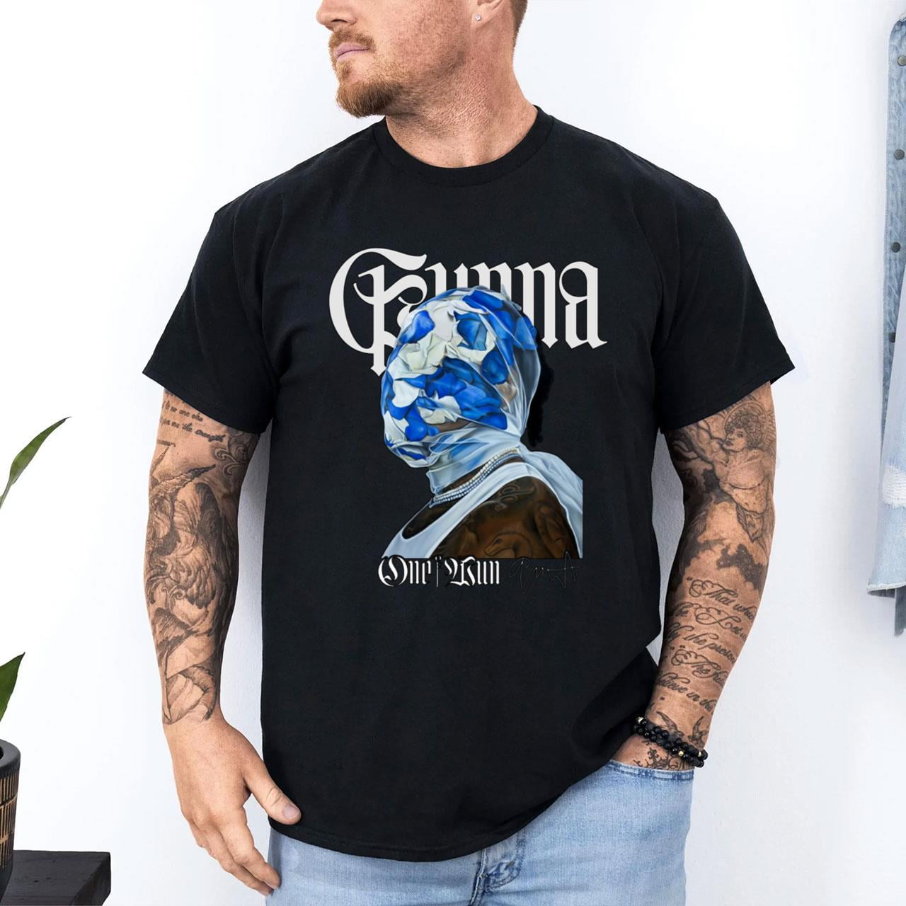Gunna One of Wun T-Shirt, Signature Rap Graphic Tee, 2024 unisex t ...