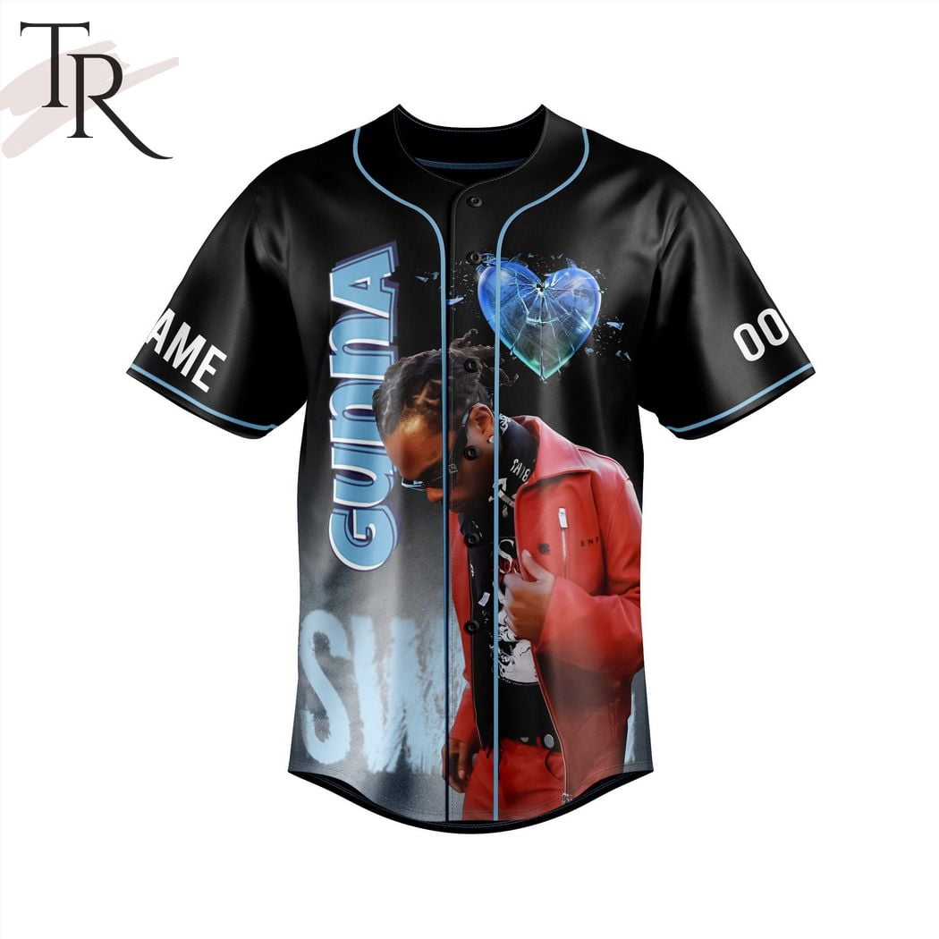 Gunna The Bittersweet Tour Custom Baseball Jersey - Walmart.com
