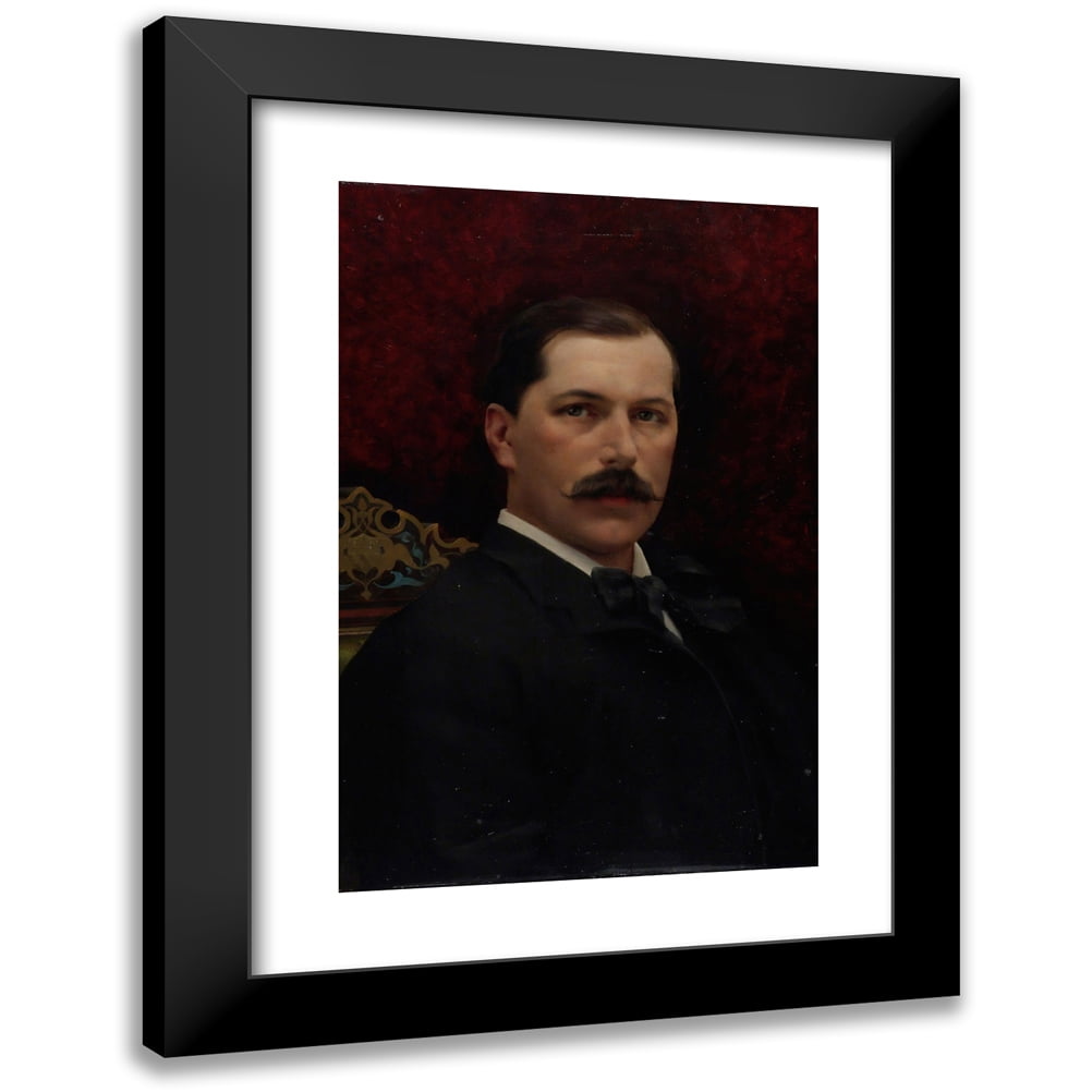 Gunnar Berndtson 17x24 Black Modern Framed Museum Art Print Titled ...