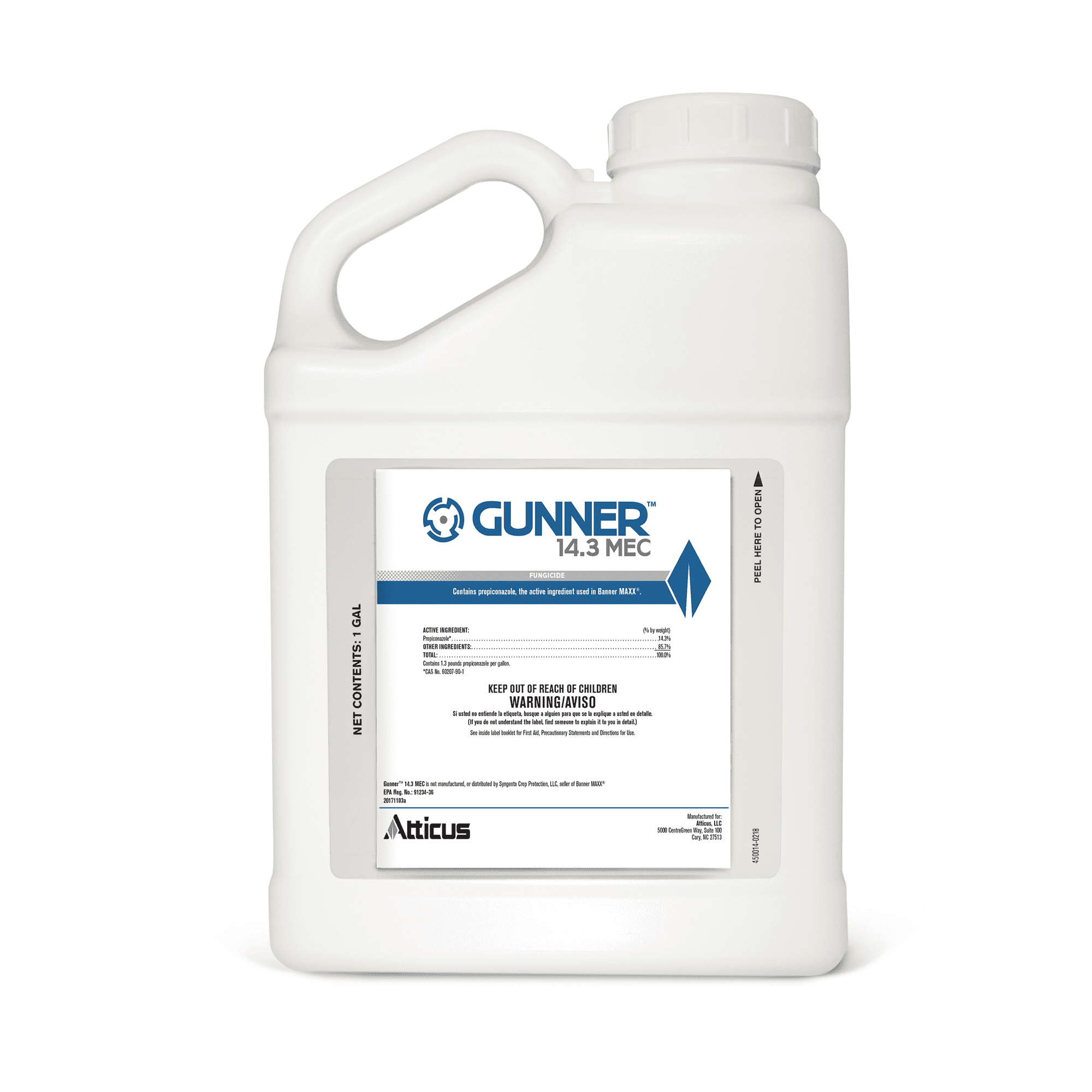 Gunner 14.3 MEC Propiconazole Fungicide (1 Gal) by Atticus (Compare to Banner Maxx) – Controls ...