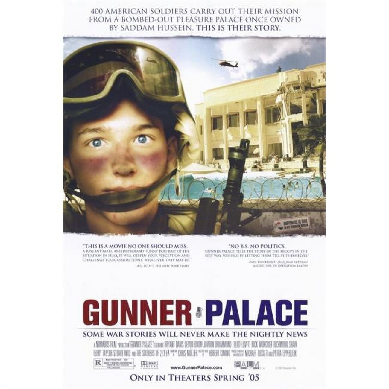 Gunner Palace Movie Poster - 27 x 40 in. - Walmart.com