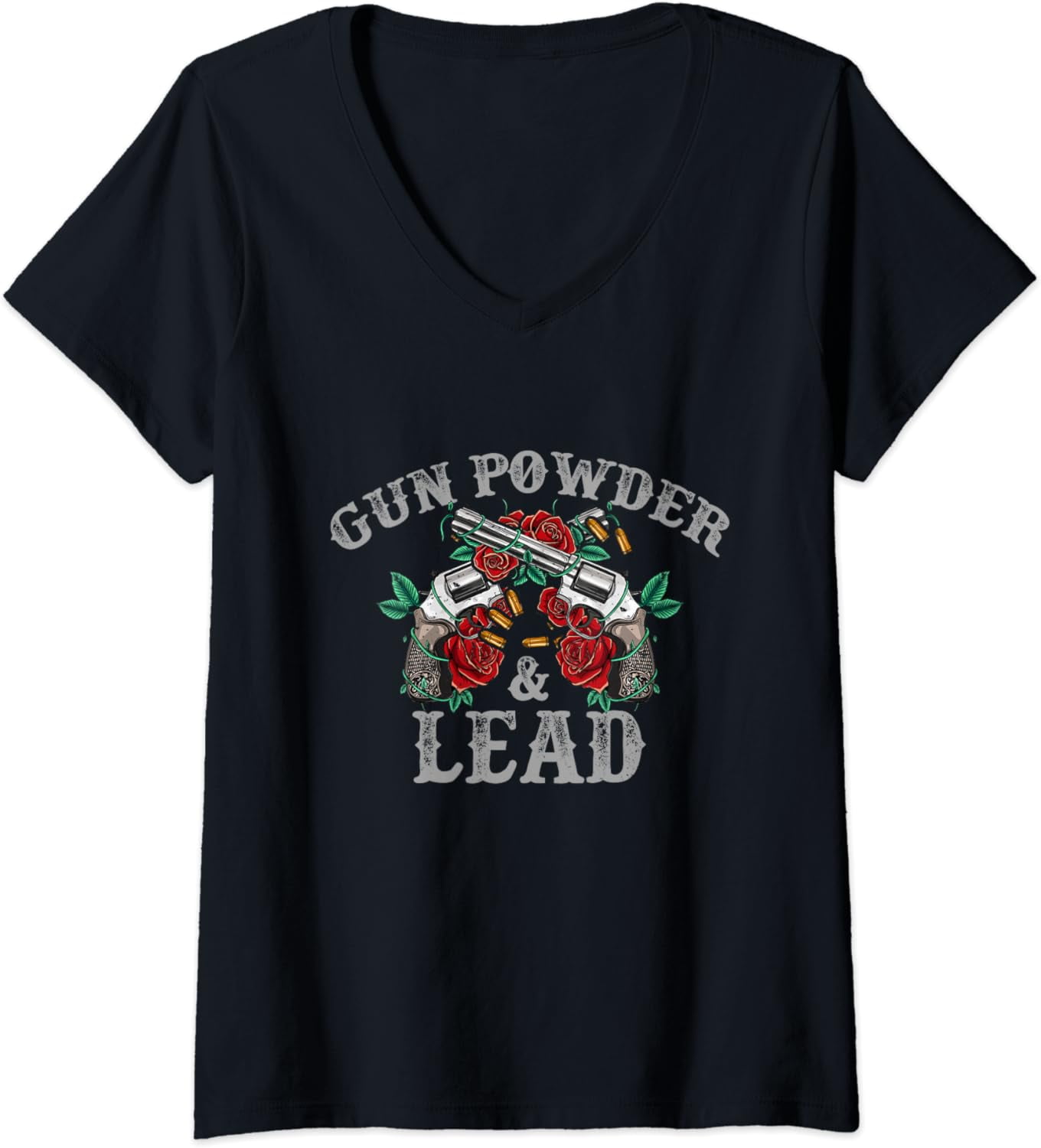 Gunpowder & Lead - Gunpowder Day Shooting Art V-Neck T-Shirt - Walmart.com