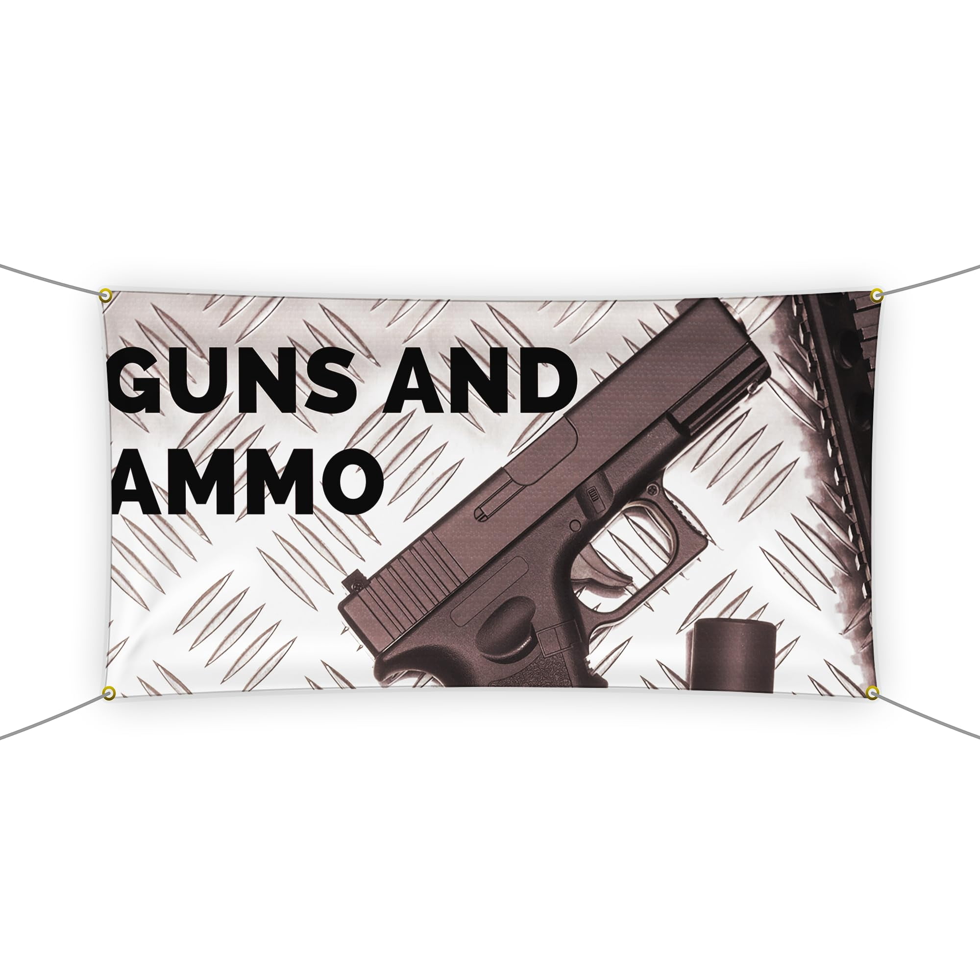 Guns and Ammo Large Banners and Signs for Outdoor by DreamController ...