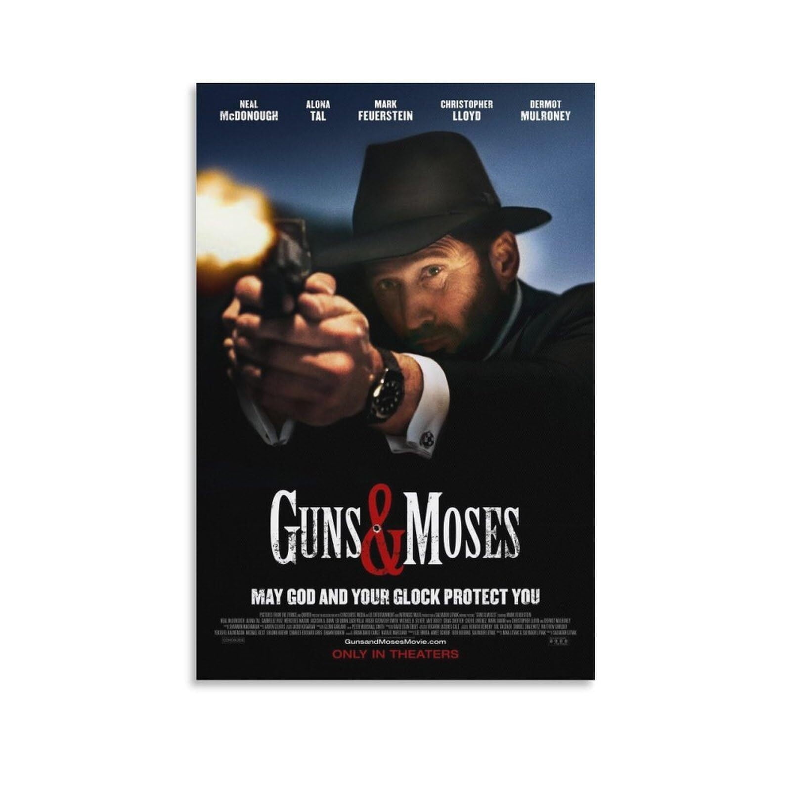 Guns And Moses - Vintage Blockbuster Movie Poster New Movie Poster ...