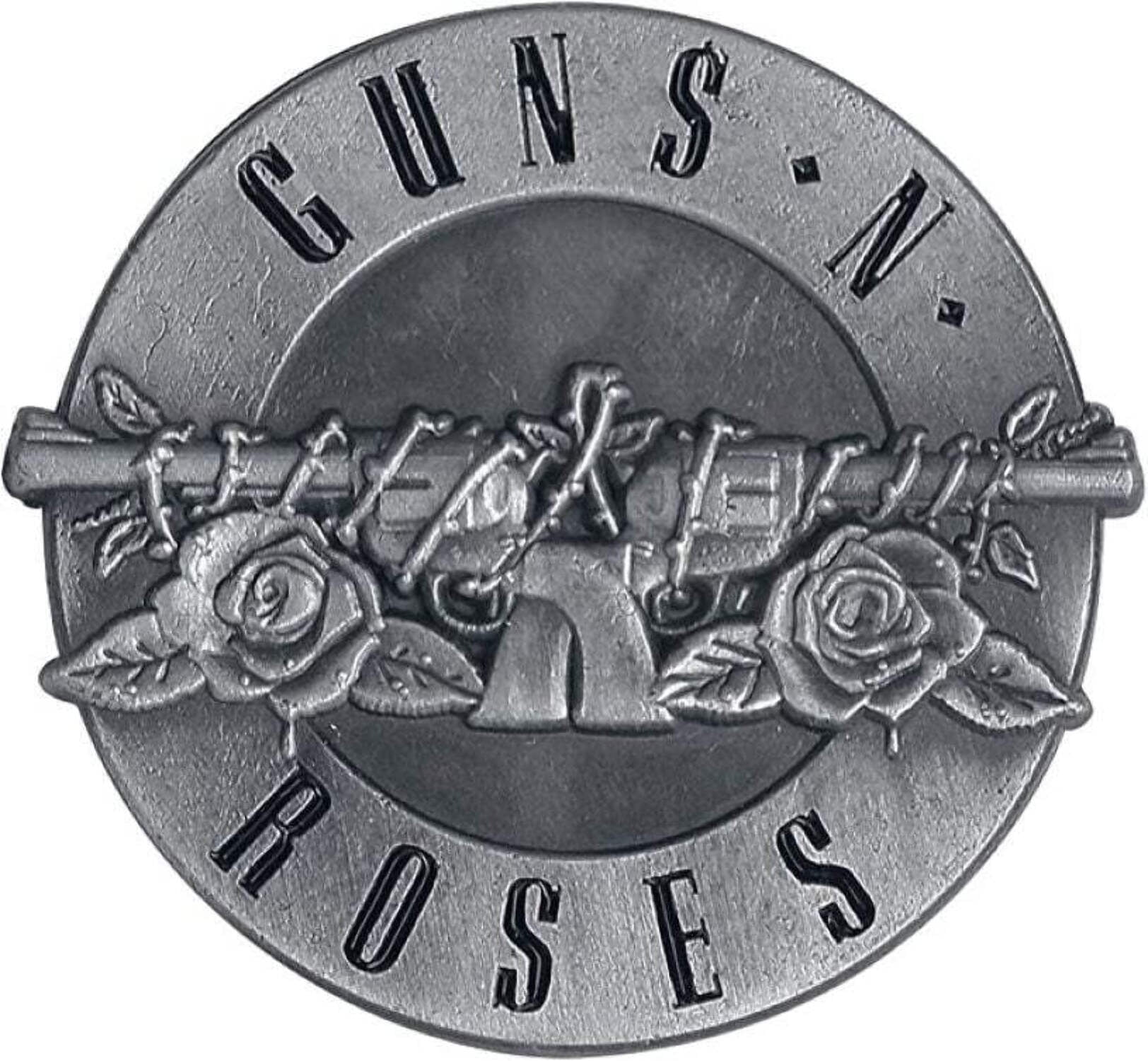 Guns N Roses - Bullet Logo Pin Badge - Walmart.com