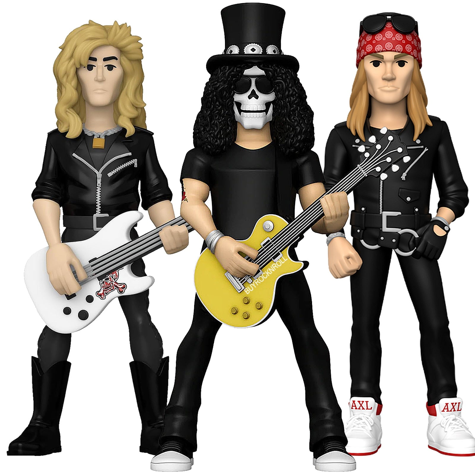 Guns N Roses Handpicked 2022 Funko Gold Vinyl Axl Slash & Duff 5 ...