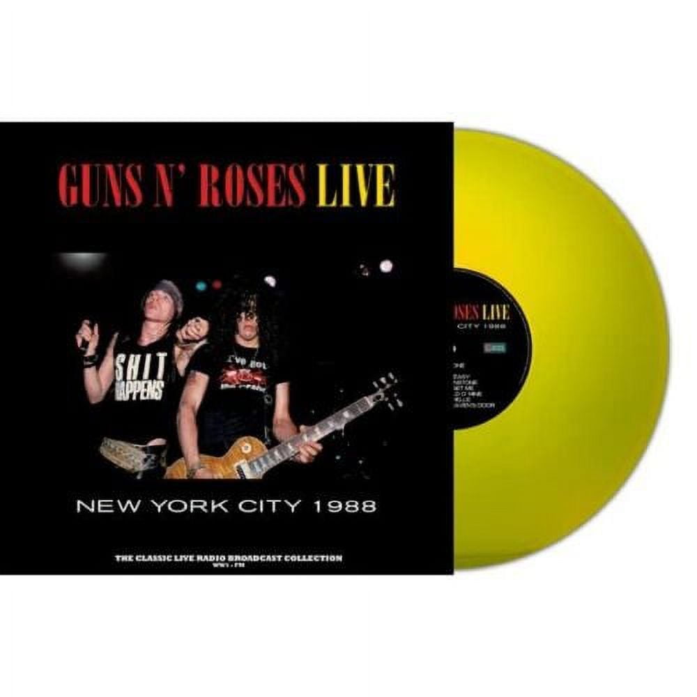 Guns N' Roses New York City 1988 (180 Gram Yellow Vinyl) [Import ...
