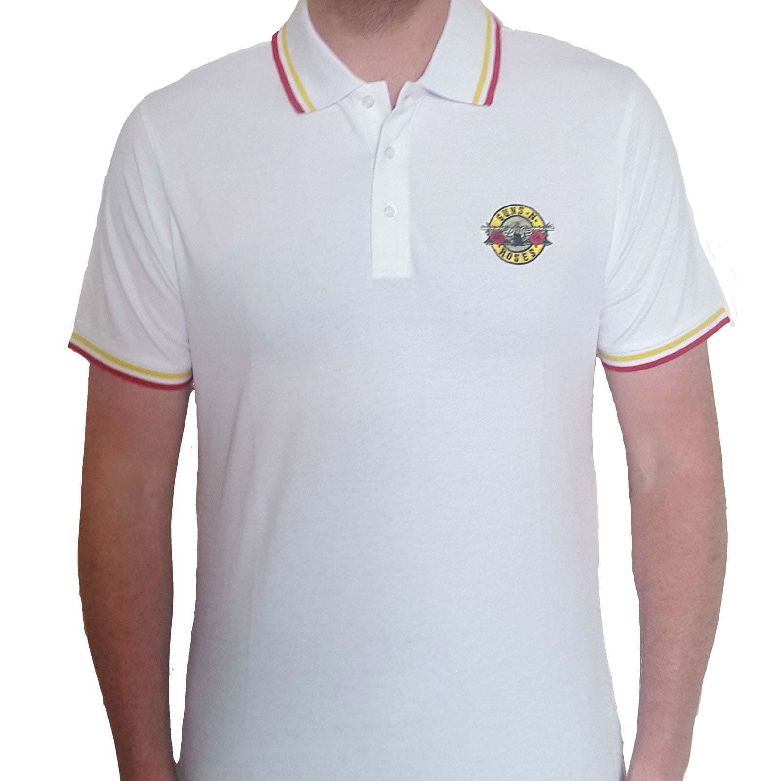 Guns N' Roses Unisex Polo Shirt Classic Logo (Large) - Walmart.com