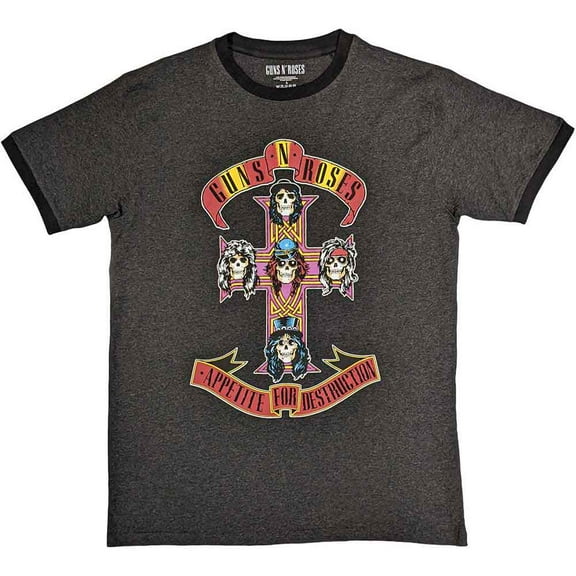 Guns N' Roses Kids T-Shirt: Appetite for Destruction (7-8 Years ...