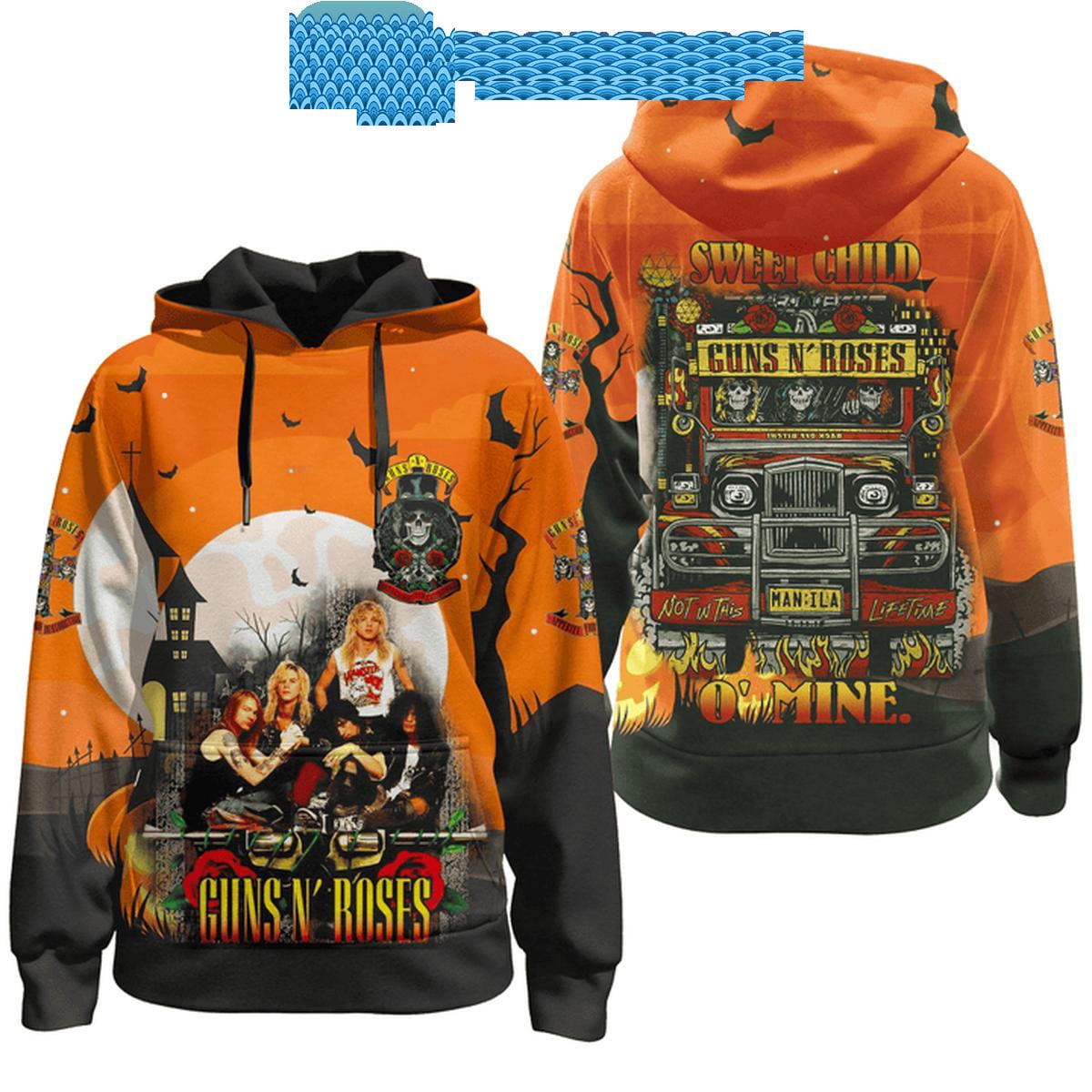 Guns NRoses Sweet Child Of Mine Hoodie T Shirt - Walmart.com