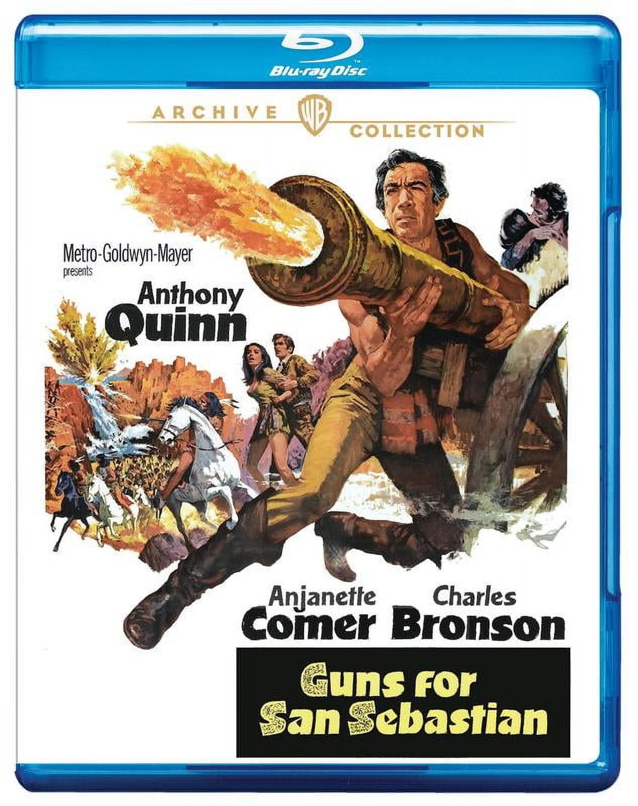 Guns for San Sebastian (Blu-ray) Jorge Martinez de Hoyos Sam Jaffe ...