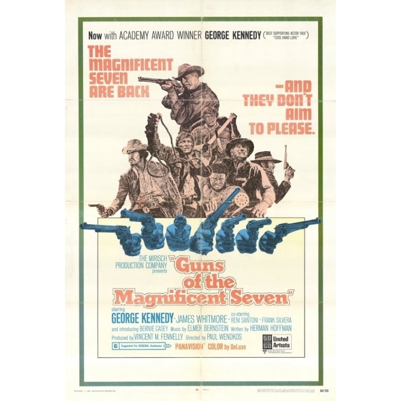 Guns of the Magnificent Seven Movie Poster Print (27 x 40) - Item ...