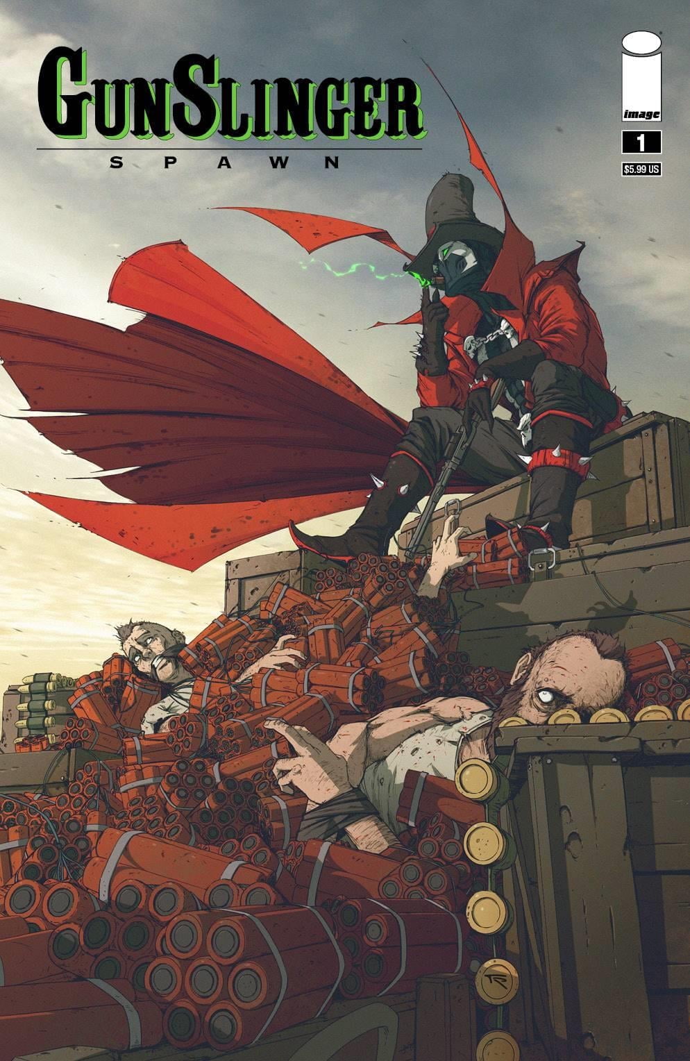 Gunslinger Spawn #1 Cvr F Revolver Image Comics Comic Book - Walmart.com