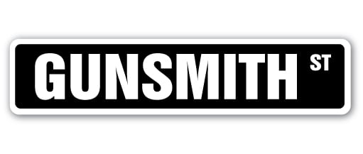 Gunsmith Street [3 Pack] of Vinyl Decal Stickers |for Laptop Car ...