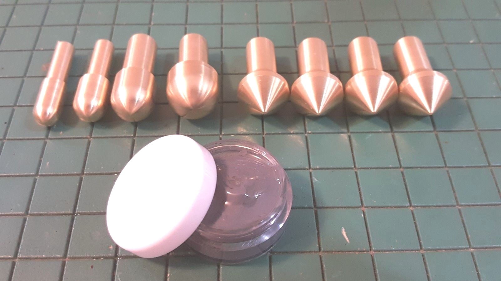 Gunsmith Tools 8 Brass Muzzle Laps-Rifle Or Pistol Crowning Kit ...