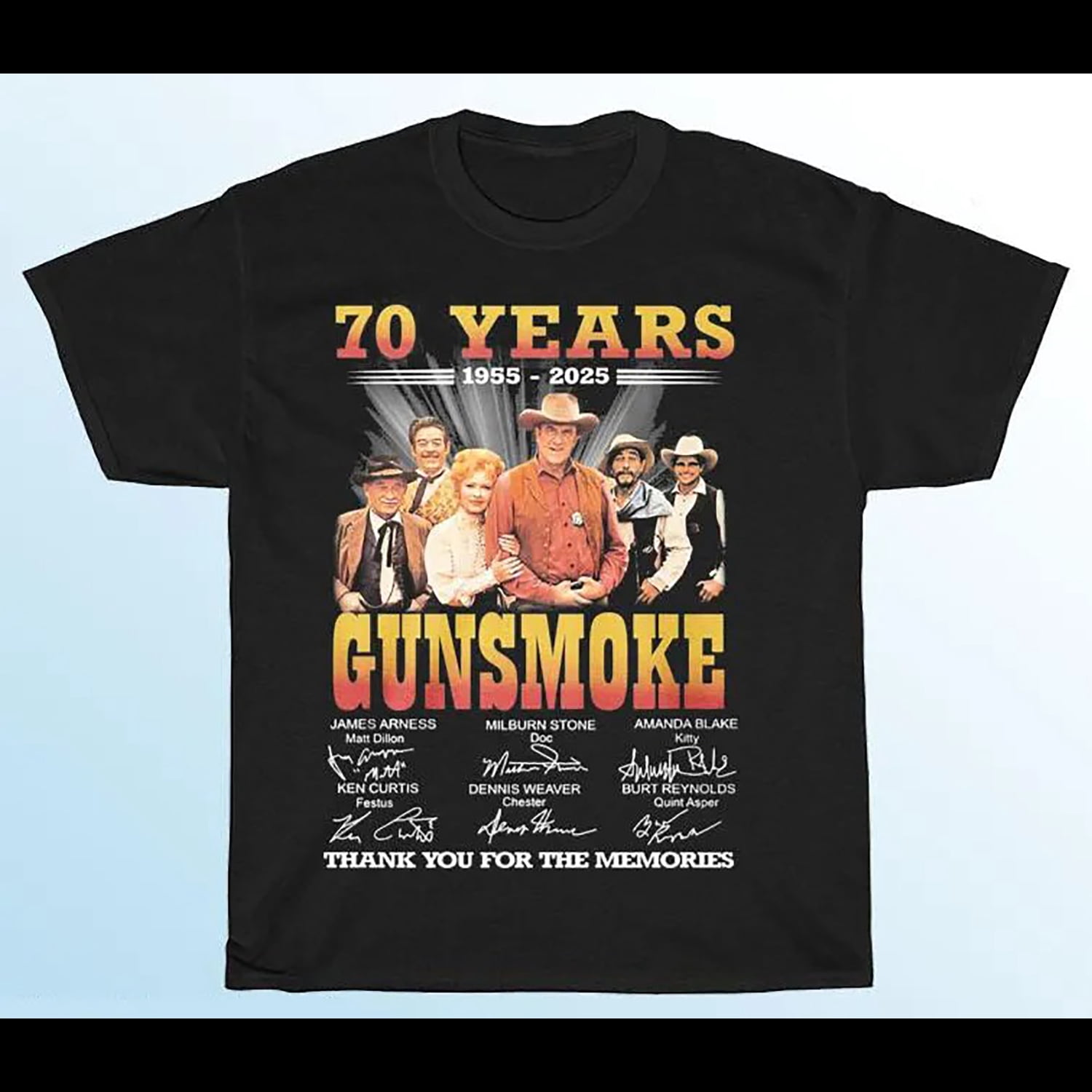 Gunsmoke 70 Years Anniversary 1955 2025 Thank You For The Memories T ...