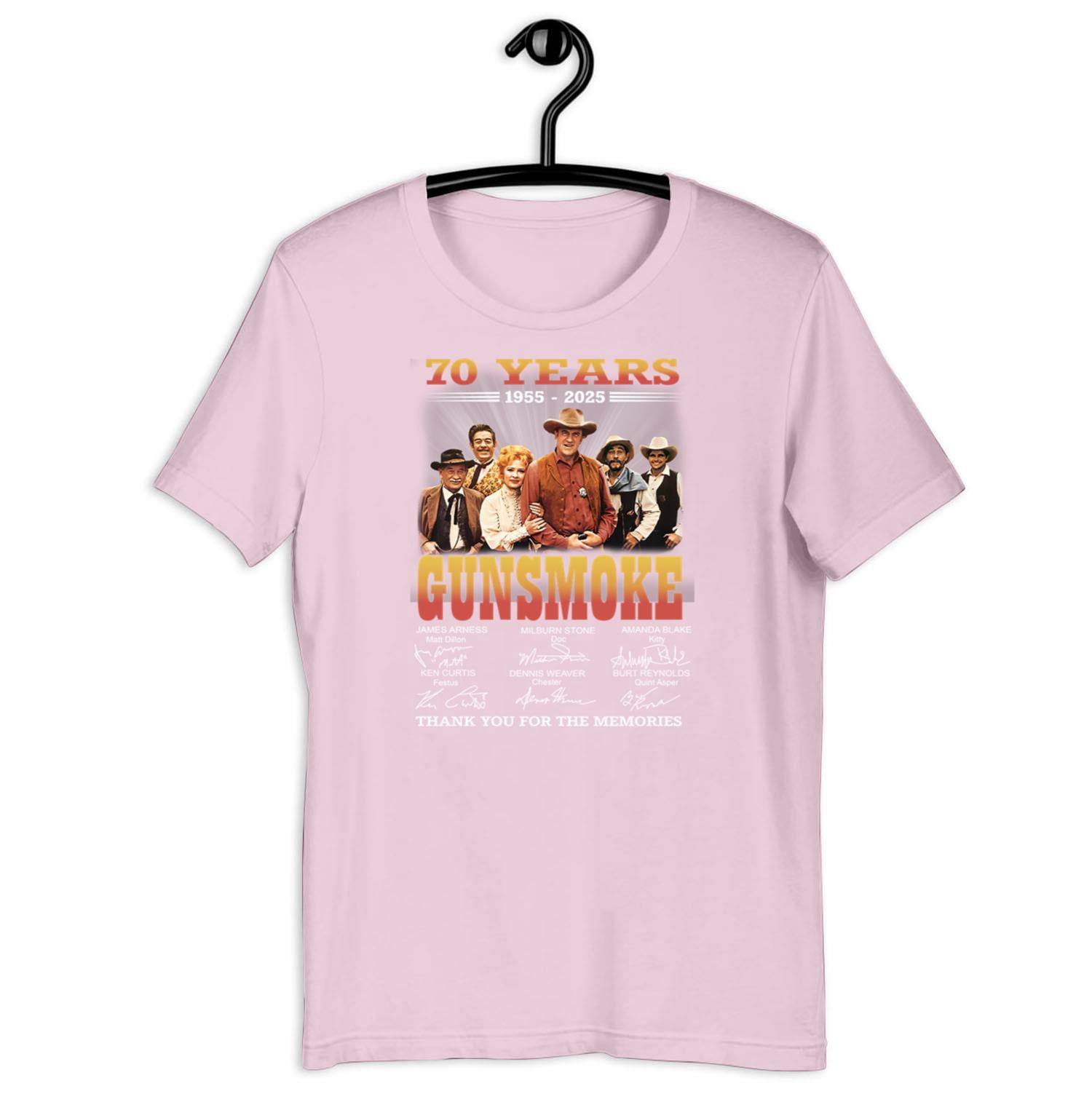 Gunsmoke 70th Anniversary 1954-2024 Thank You For The Memories Fan T ...