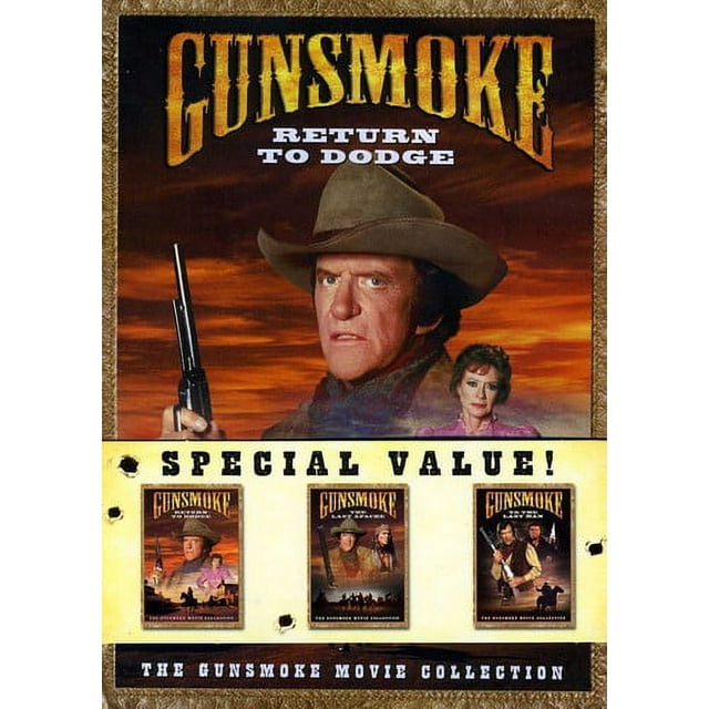 Gunsmoke The Movie Collection (DVD) (Special Value Edition) - Walmart.com