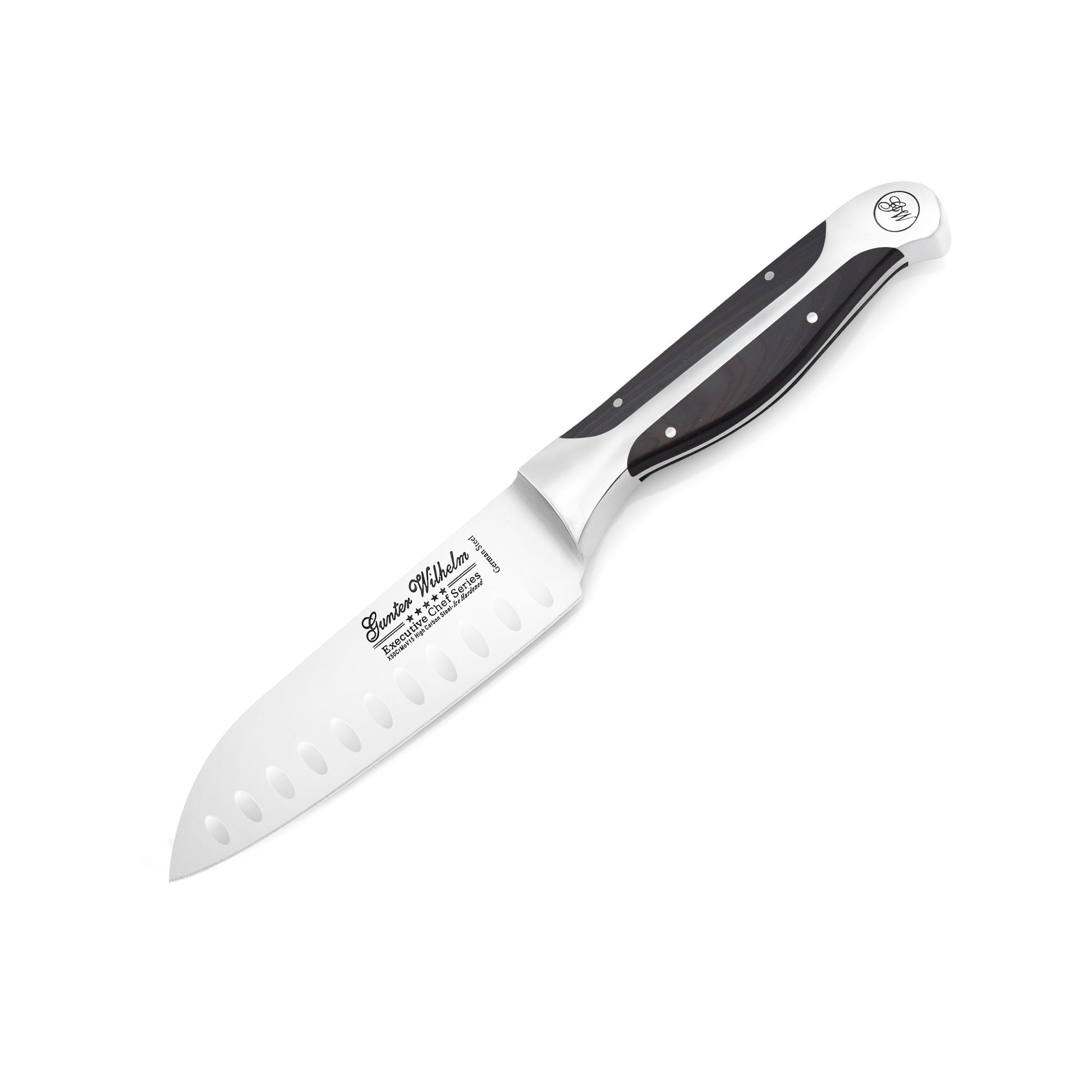 Gunter Wilhelm EXECUTIVE Chef II 5" Santoku Knife - Premium German ...