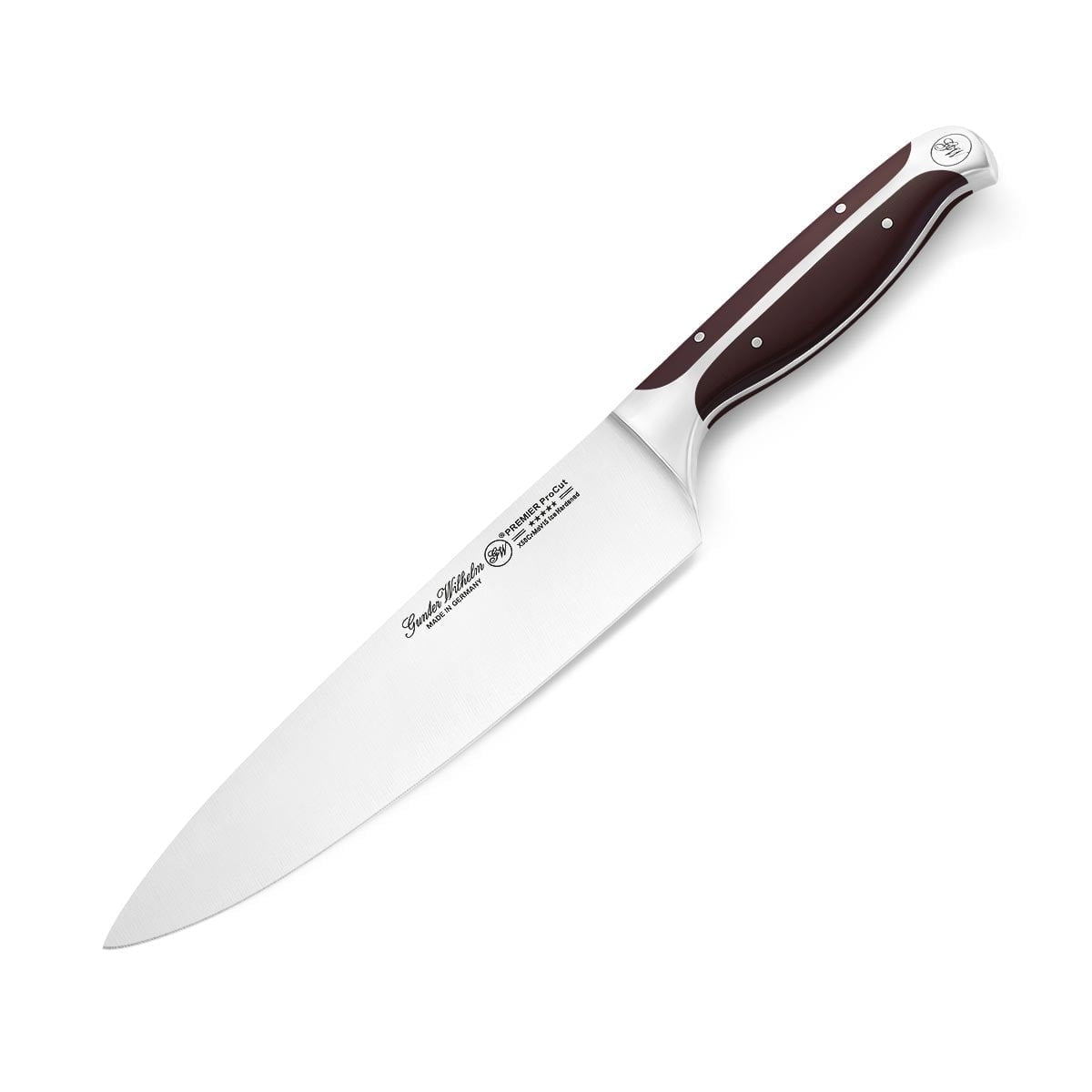 Gunter Wilhelm PREMIER ProCut 8" Chef Knife - Made in Germany - Dark ...