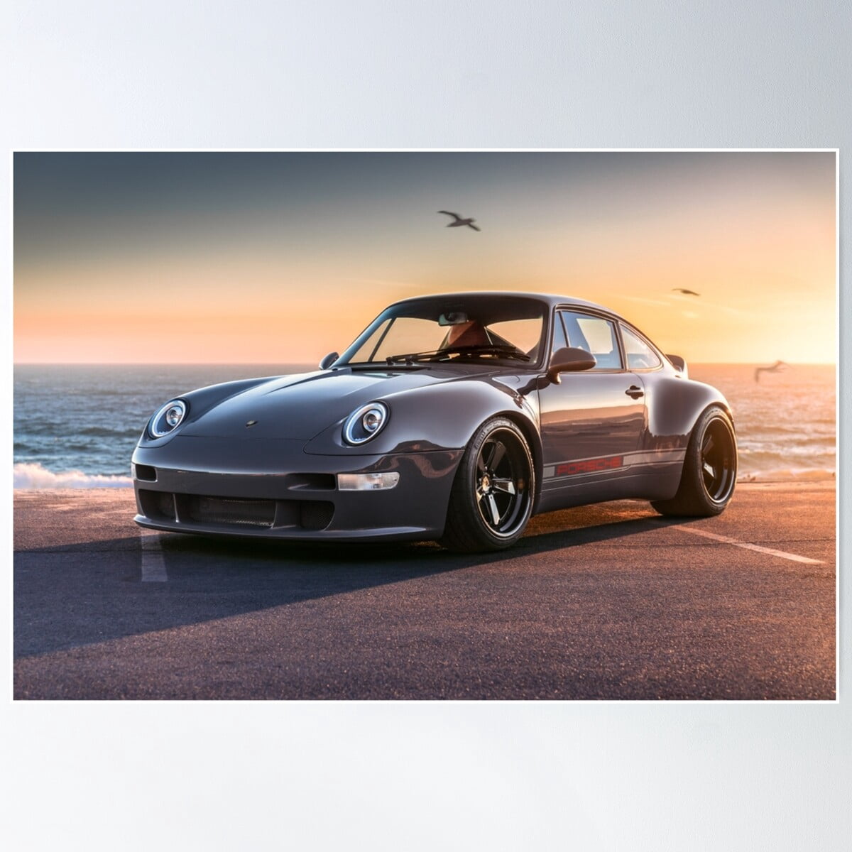 Gunther 911 Poster Wall Art, Modern Wall Decor For Living Room Bedroom ...
