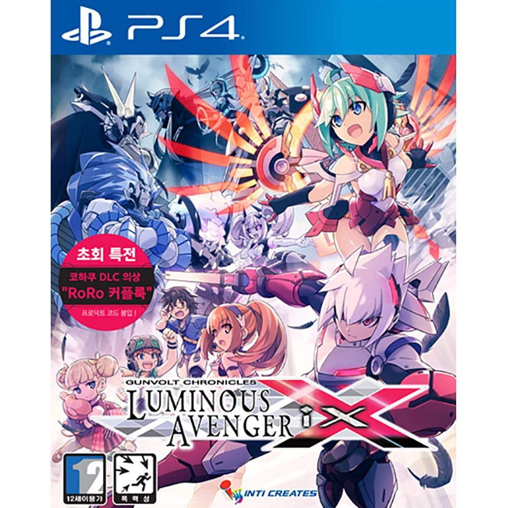Gunvolt Chronicles: Luminous Avenger iX Korean Edition [English Supports] + "Cyber Diva RoRo ...