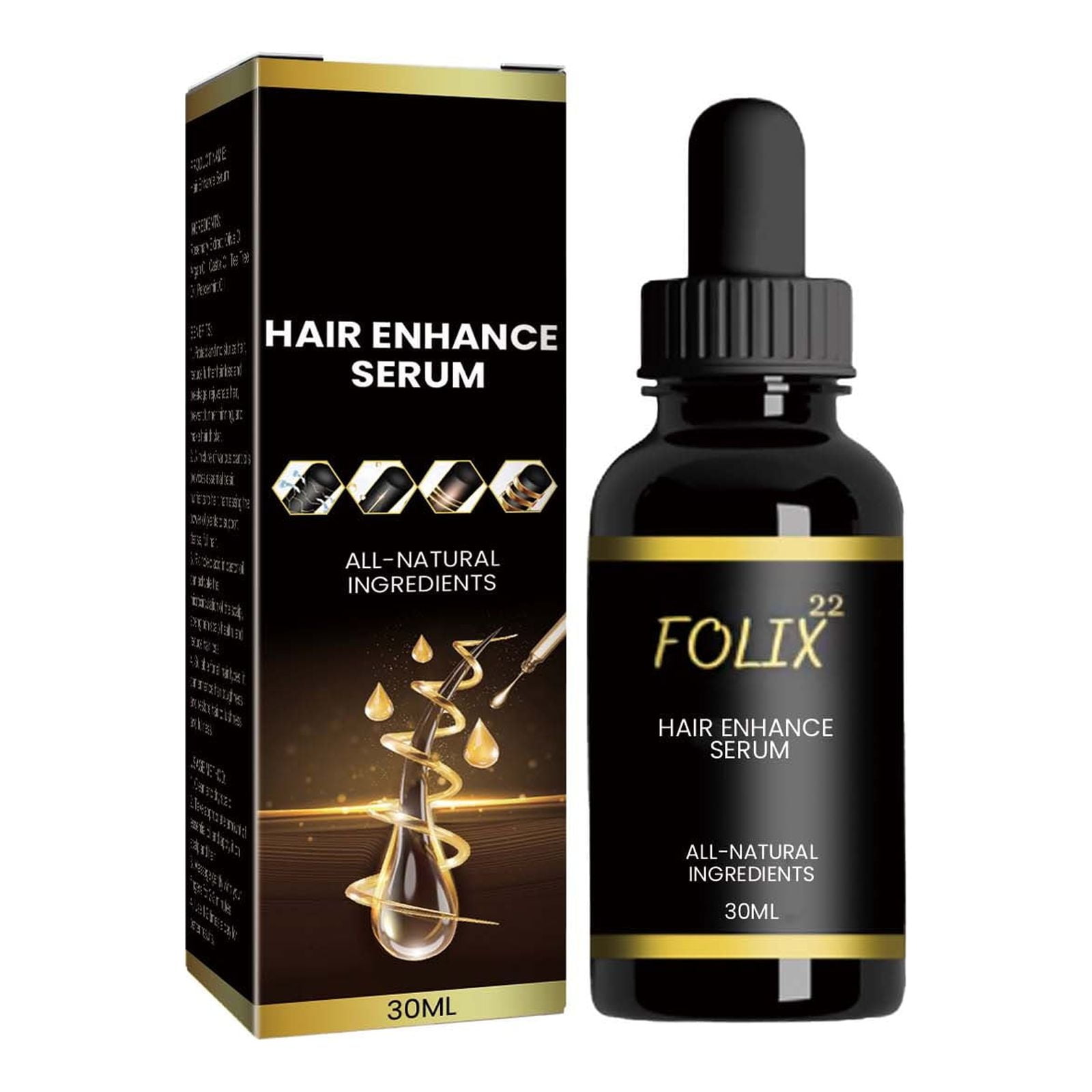 Gunyslmo Hair Growth Serum Hair Growth Oil Natural Ingredients Biotin