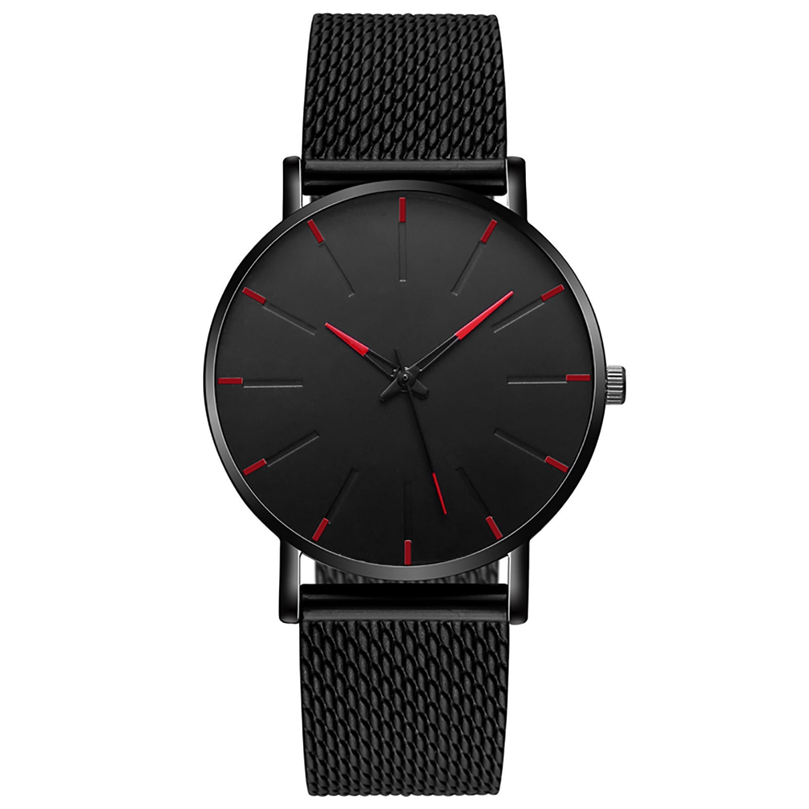 Guodhu Delicate & Simple Watches for Men - Quartz Wristwatch with Thin ...