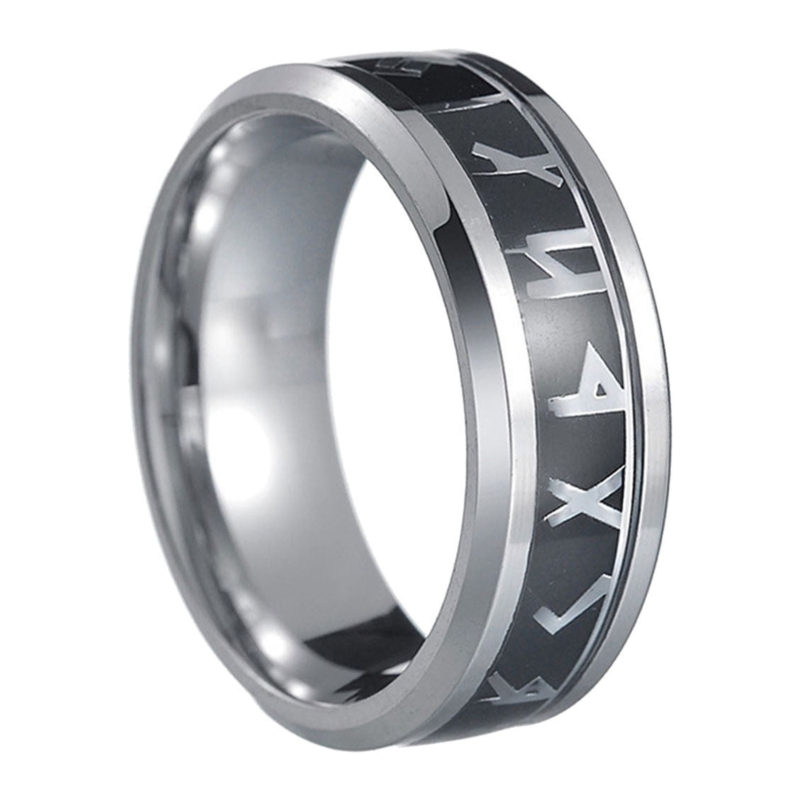 Guodhu Stainless Steel Norse Viking Rings for Men | Mythological ...