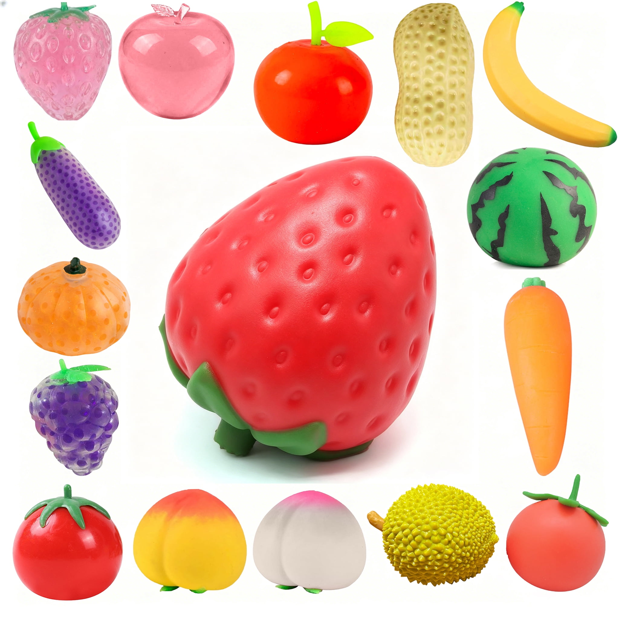 Guodhu Watermelon Squishies Mystery Dumplings Squishies Stress Balls ...