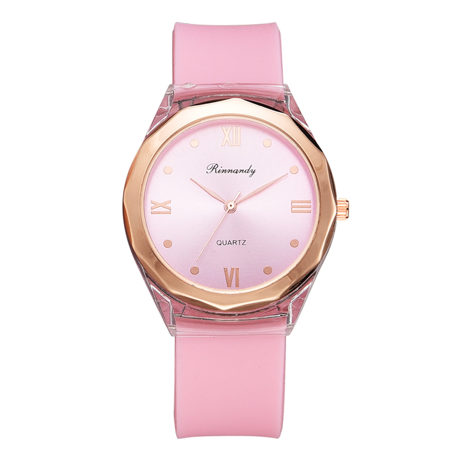 Guodhu Womens Casual Watch, Rubber Strap Band Diamond Shaped Dial Wrist ...