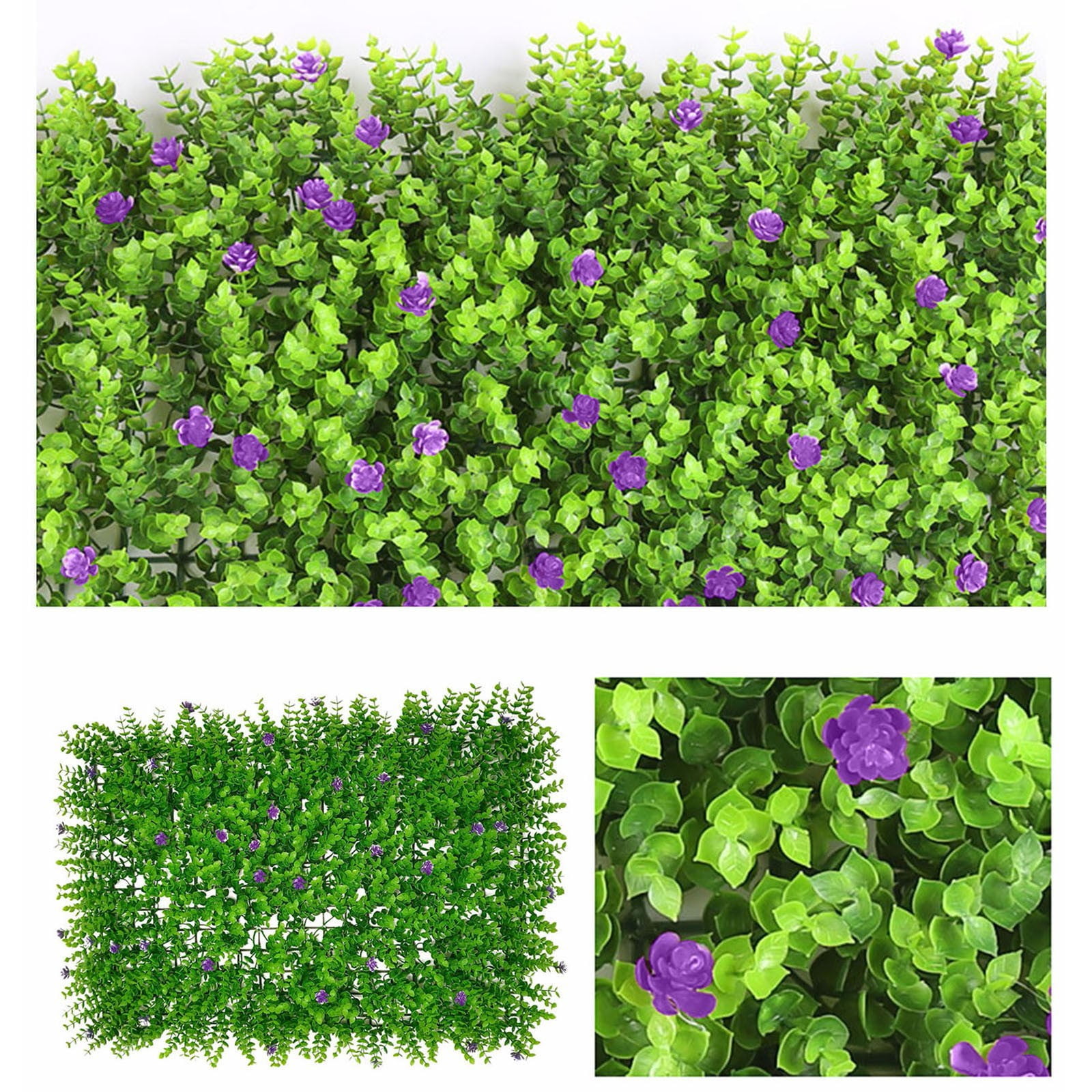 Guopo Artificial Flowers Artificial Privacy Fence Screen Artificial ...