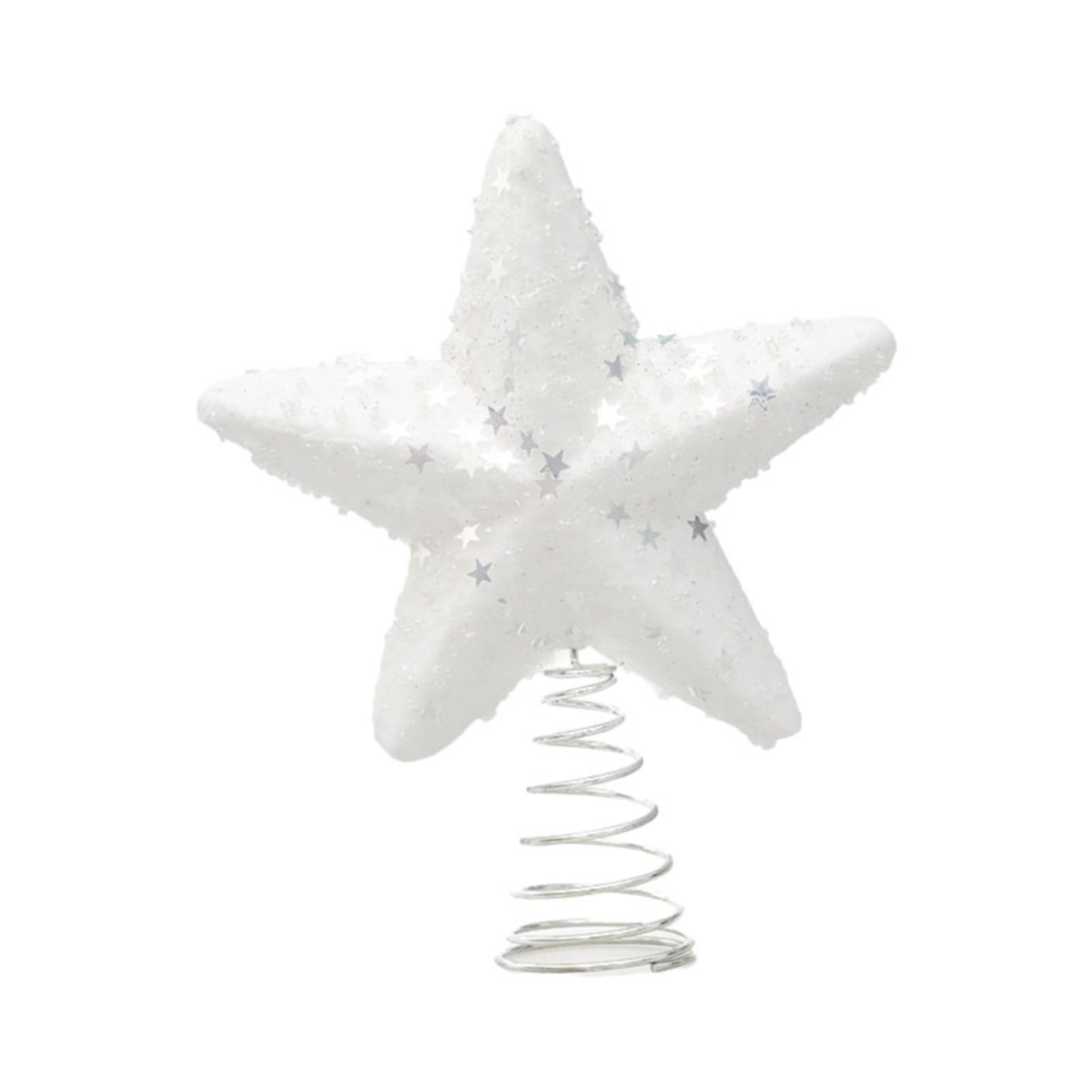 Guopo Christmas Glitter Star Tree Topper Christmas Tree Topper ...
