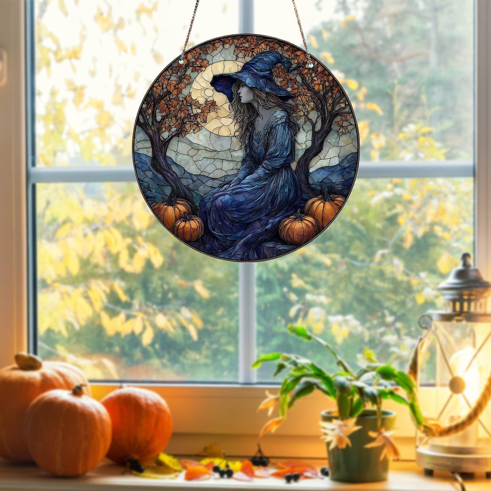 Guopo Colorful Acrylic Halloween Gothic Halloween Wall Decor Skeleton ...