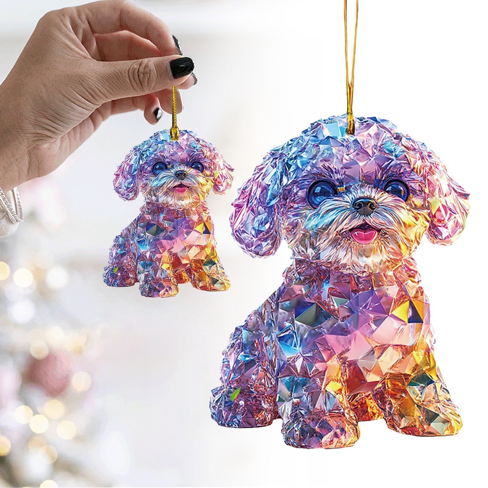 Guopo Colorful Desktop Standing Decoration Acrylic Desktop Decoration ...